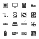 Computer Peripherals Icons, Vectors | GraphicRiver