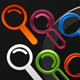 25 Colorful Search Icons - Scalable, Icons | GraphicRiver
