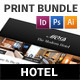 Modern Hotel Print Bundle, Print Templates | GraphicRiver