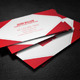 Red Color Business Card, Print Templates | GraphicRiver