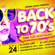 Back to 70's Flyer, Print Templates | GraphicRiver