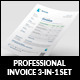 Invoice 3-in-1 Set, Print Templates | GraphicRiver