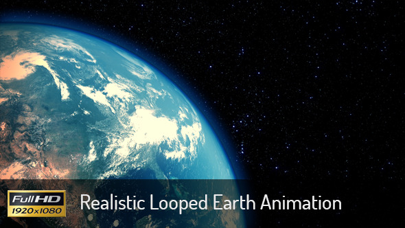 Realistic Earth, Motion Graphics | VideoHive