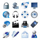 Blue Website and Internet Icons, Vectors | GraphicRiver