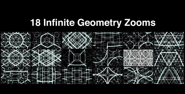 Infinite Geometry Wires, Motion Graphics | VideoHive