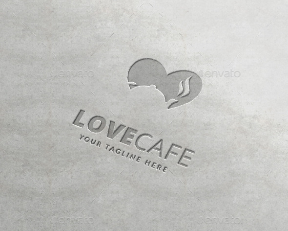 Love Cafe Logo Template, Logo Templates | GraphicRiver