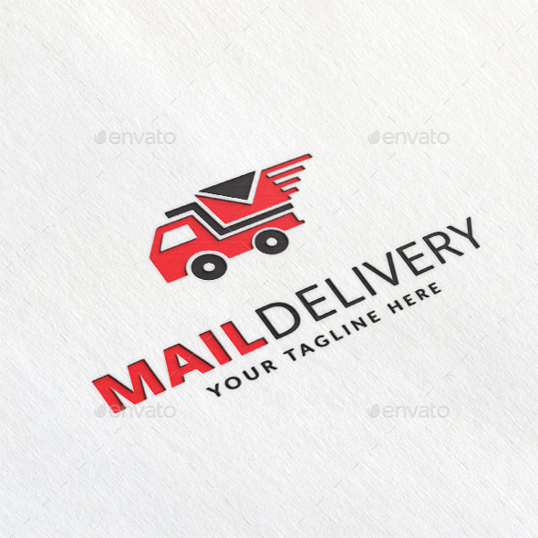 Mail Delivery Logo Template, Logo Templates | GraphicRiver