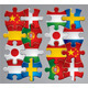 Puzzle Flag Icons , Vectors | GraphicRiver