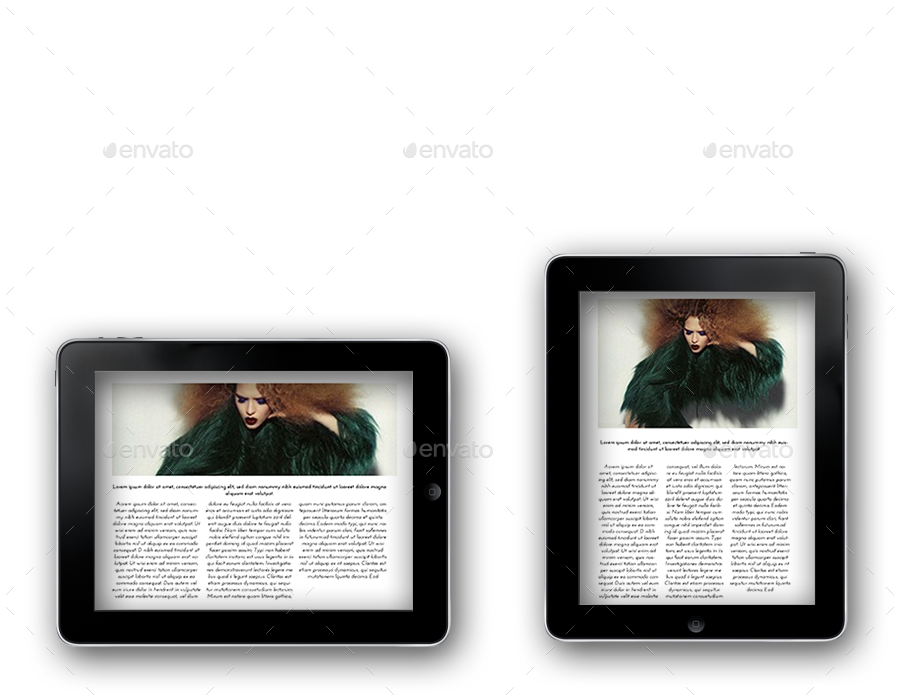 iPad & Tablet Magazine Template, ePublishing | GraphicRiver