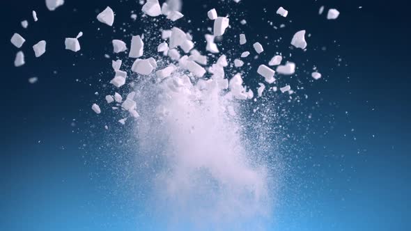Crushed tablet explosion, Slow Motion, Stock Footage | VideoHive