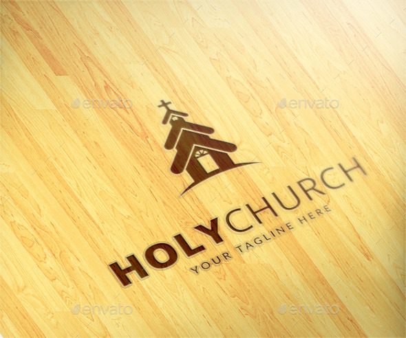 Holy Church Logo Template, Logo Templates | GraphicRiver