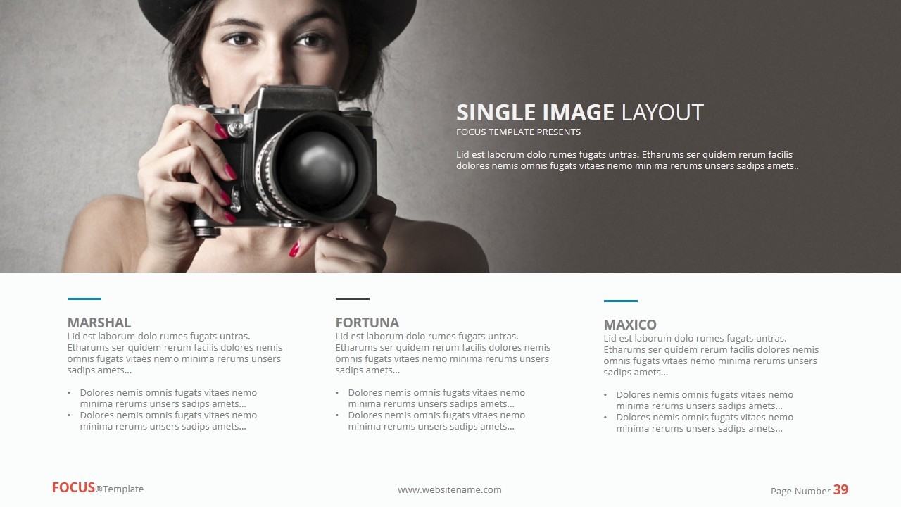 Focus - Presentation Template, Presentation Templates | GraphicRiver