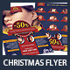 Beauty Center & Spa Christmas Promotions Flyer, Print Templates ...