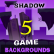 Shadow Game Backgrounds Pack-4, Game Assets | GraphicRiver