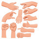 Set of Several Hands, Vectors | GraphicRiver