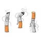 Cigarettes Characters, Vectors | GraphicRiver