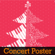Winter Holiday Concert Flyer & Ticket, Print Templates | GraphicRiver