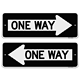 One Way Sign, Vectors | GraphicRiver