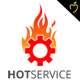 Hot Service Logo, Logo Templates | GraphicRiver