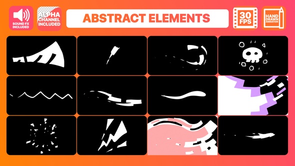 Abstract Elements Pack | Motion Graphics Pack, Motion Graphics | VideoHive