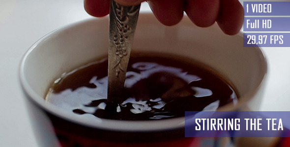 Stirring The Tea, Stock Footage | VideoHive