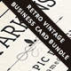Retro Business Card Bundle, Print Templates | GraphicRiver