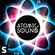 Atomic Sound Flyer, Print Templates | GraphicRiver