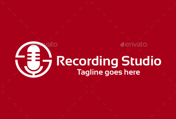 Recording Studio Logo, Logo Templates | GraphicRiver
