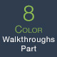 8 Color Walkthroughs Part - Mobile UI Kit, Web Elements | GraphicRiver