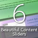 6 Posh Web Content Sliders, Web Elements | GraphicRiver