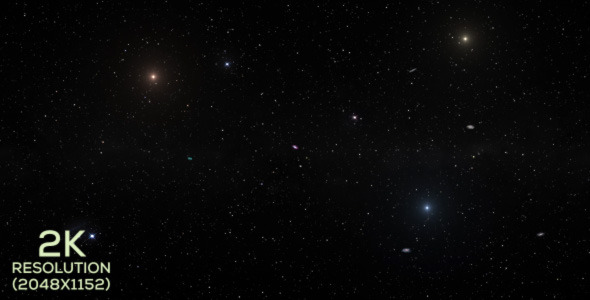 Realistic Star Field, Motion Graphics | VideoHive