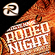 Rodeo Night | Flyer Template PSD, Print Templates | GraphicRiver