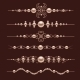 Pearl Realistic Dividers, Vectors | GraphicRiver