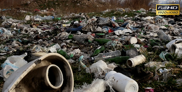 Many of Garbage Pollution Global Warming, Stock Footage | VideoHive