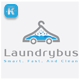 Laundry Bus Logo, Logo Templates | GraphicRiver