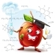 Scholar Apple, Vectors | GraphicRiver
