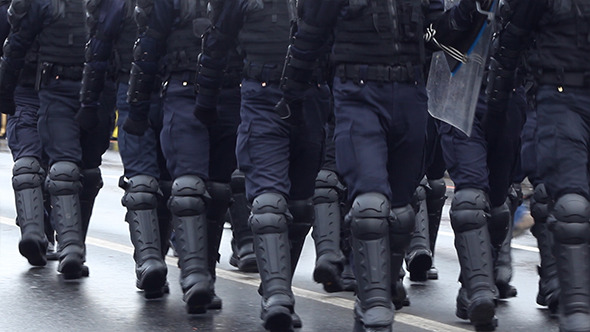 Armored Police Intervention, Stock Footage | VideoHive