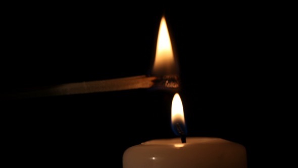 Candle Being Lit and Blown Out, Stock Footage | VideoHive