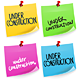 Under Construction Sticky Note, Vectors | GraphicRiver