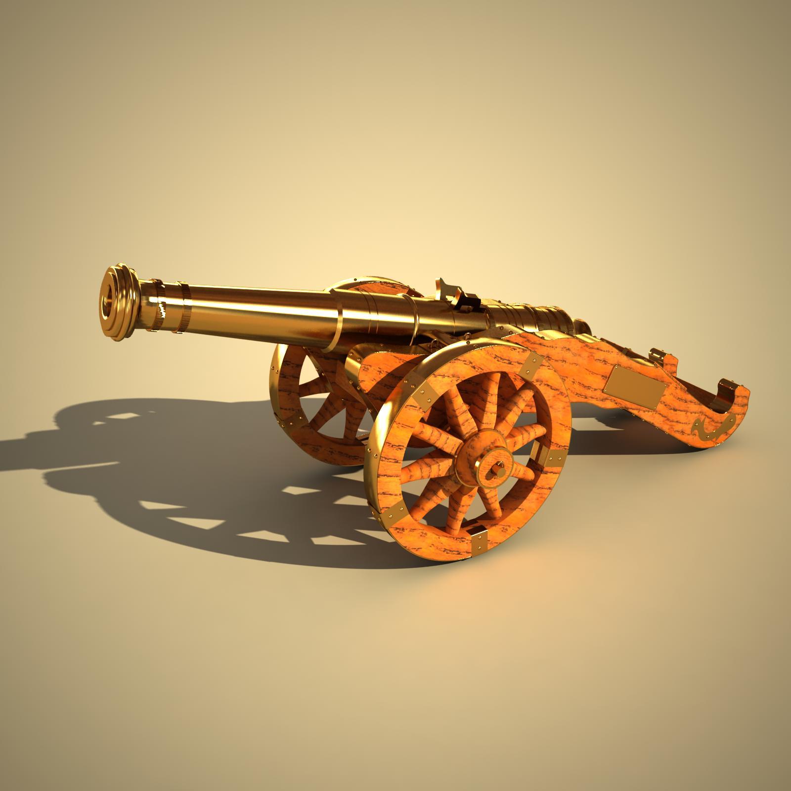 Cannon Miniature by Cerebrate | 3DOcean