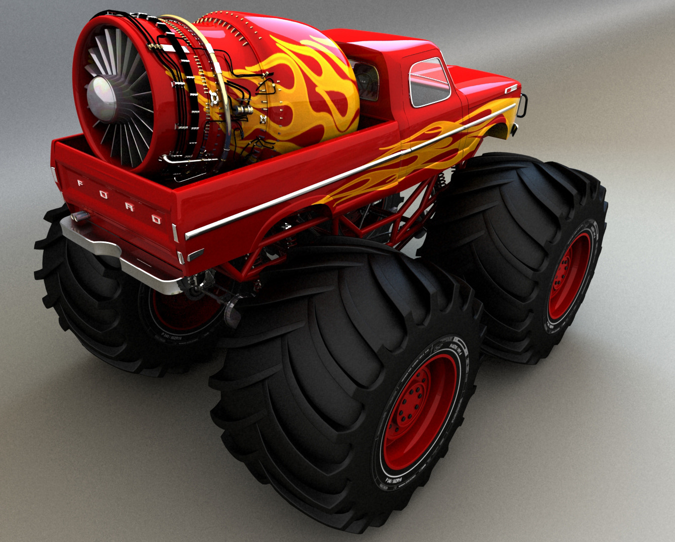 Monster Truck by Cerebrate | 3DOcean