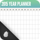 2015 Calendar Collection - Year Planner, Print Templates | GraphicRiver