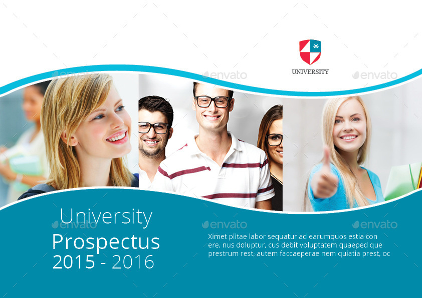 University College Prospectus , Print Templates | GraphicRiver