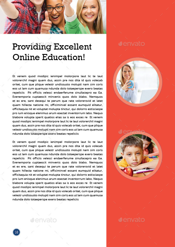 University College Prospectus, Print Templates | GraphicRiver