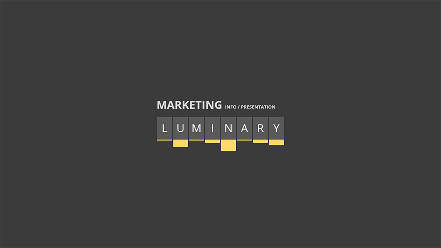Luminary Presentation Template v.1, Presentation Templates | GraphicRiver