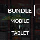 Bundle - 2 Mobile Apps Ui + 1 Tablet App Ui, Web Elements | GraphicRiver