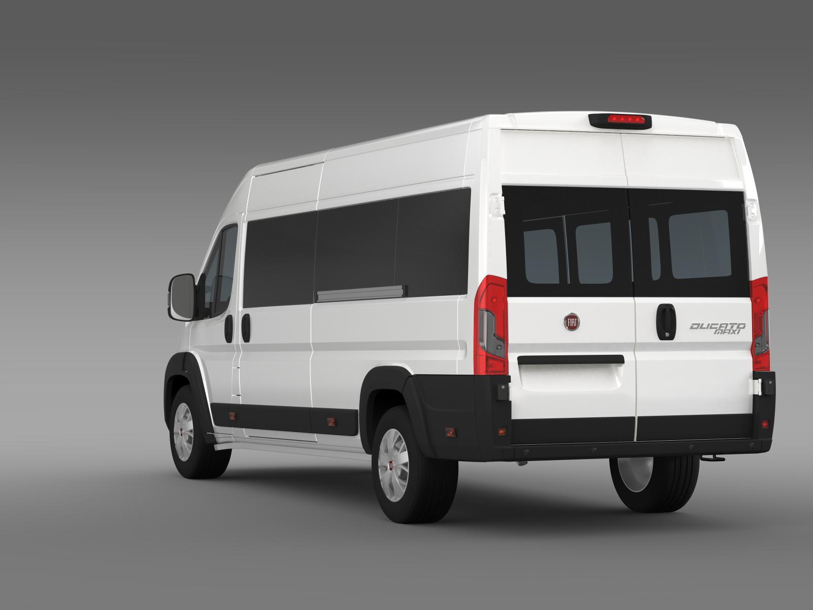Fiat Ducato Maxi Minibus 2015 by creator_3d | 3DOcean