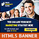 Corporate HTML5 Animated Banner 2 by admiral_adictus | CodeCanyon