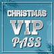Christmas style VIP PASS, Print Templates | GraphicRiver