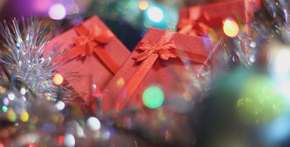 Christmas Gift, Stock Footage | VideoHive
